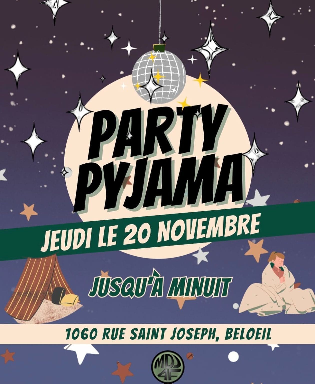 Pyjama party à la Maison des jeunes 4 fenêtres! - Info SVP